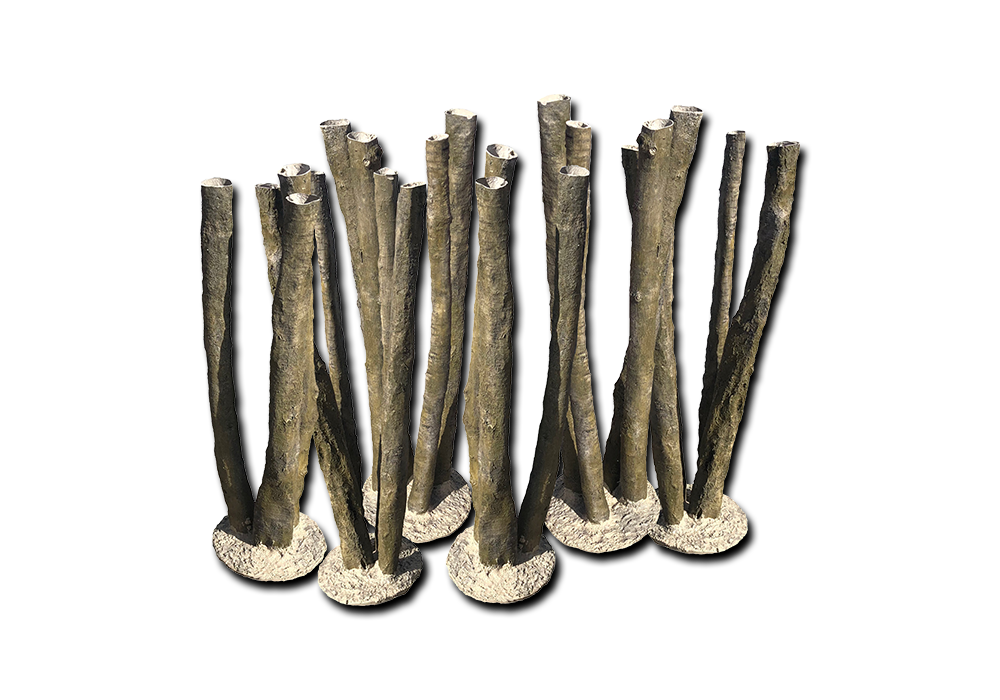 D 2 - Standing logs | Aquadecor LLC